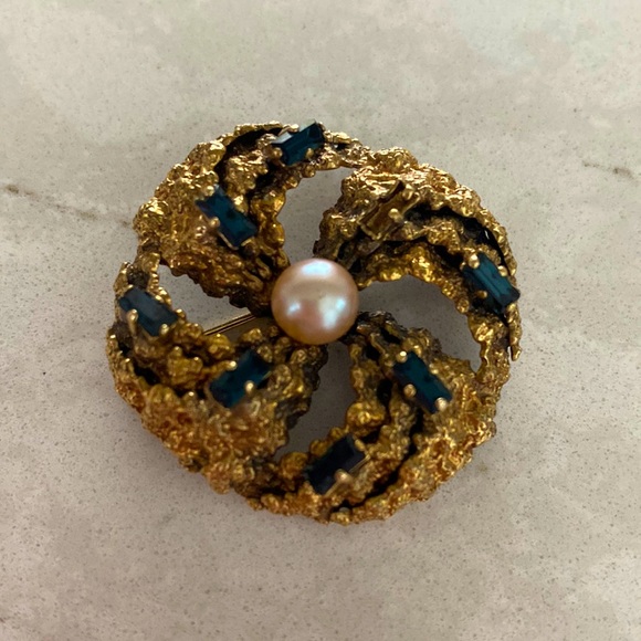 Germany | Jewelry | Vintage Germany Signed Decorative Brooch | Poshmark